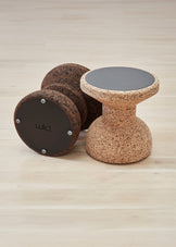 Wiid African Cork & Granite Side Table | Dark Cork & Light Cork – Kanju ...