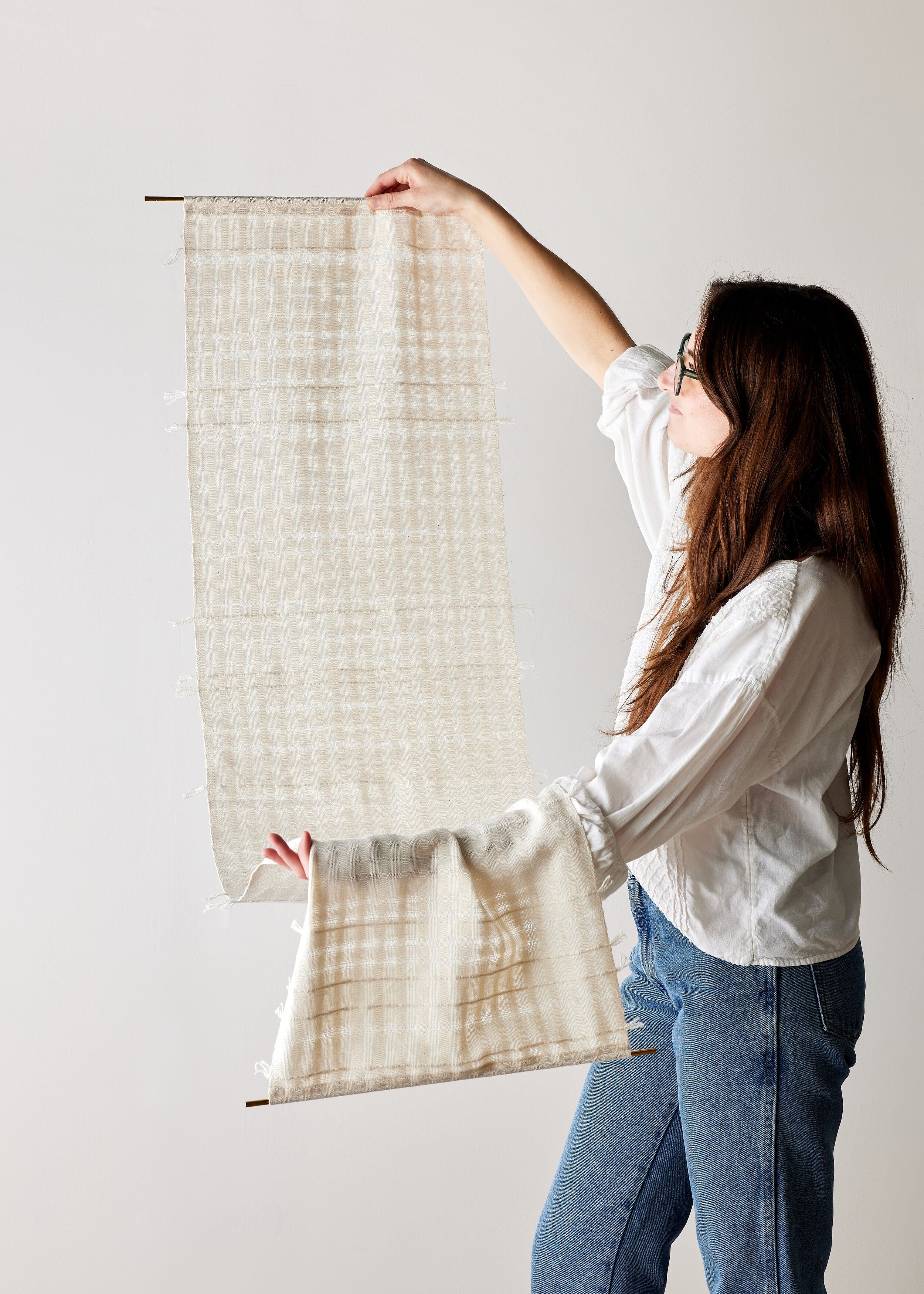 Chiaro Handwoven Cotton Wall Hanging, Modern Textile Wall Decor – Kanju ...
