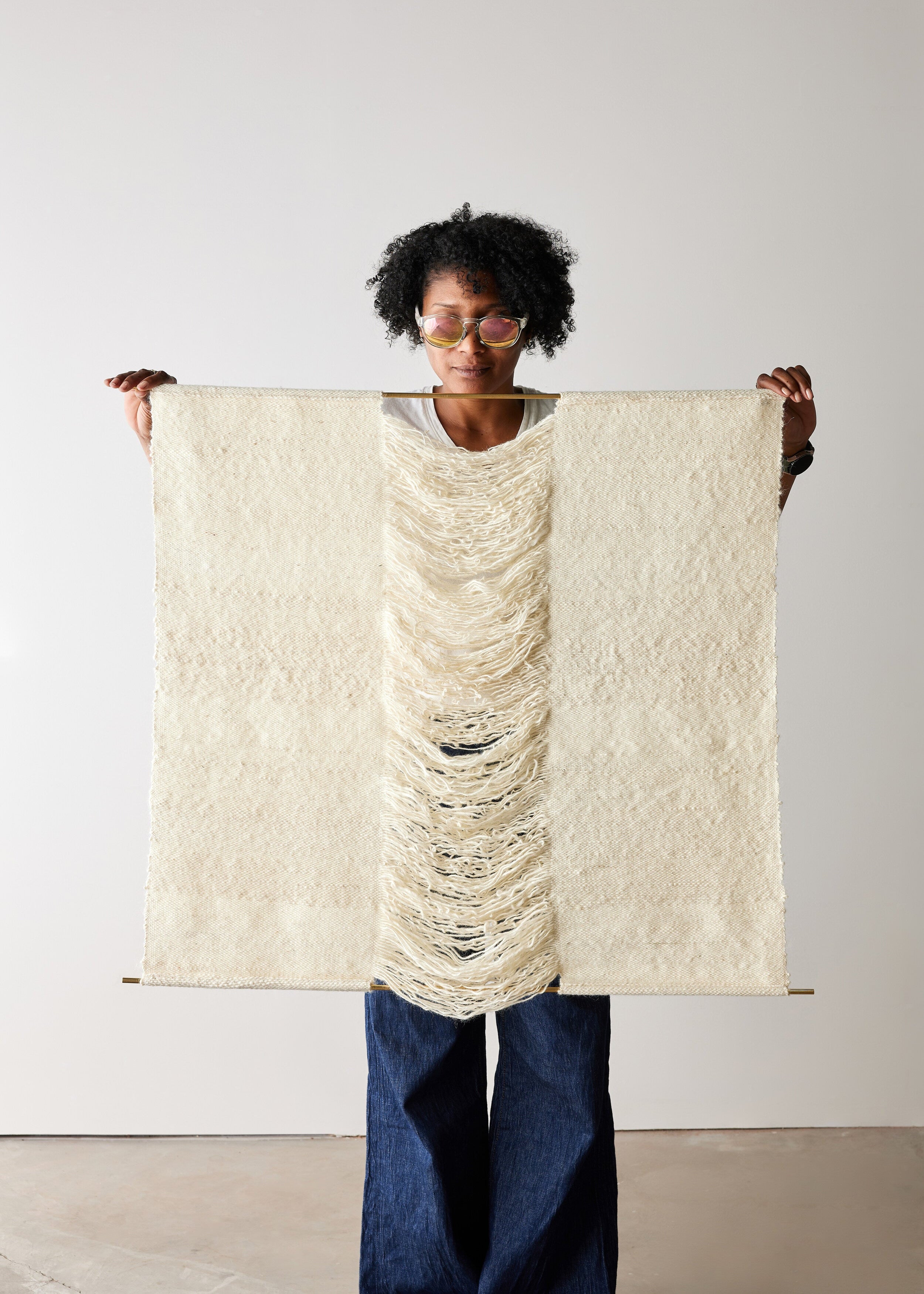 Respiro Handwoven Cotton Wall Hanging, Statement Wall Hanging – Kanju ...