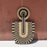 Maravi Patterned Wall Art 32"H x 20"W – Kanju Interiors