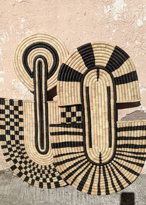 Maravi Patterned Wall Art 32"H x 20"W – Kanju Interiors