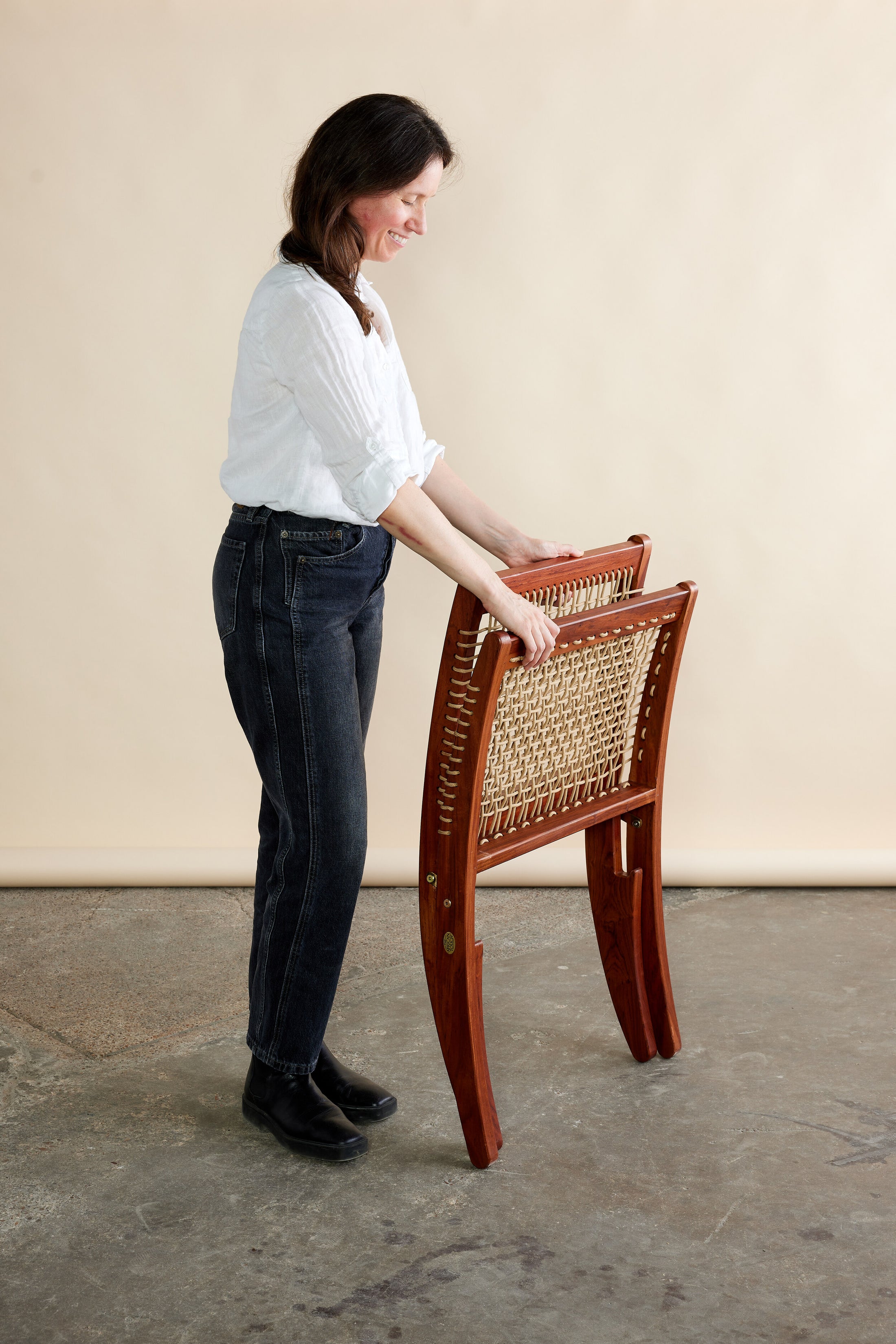 Wilderness Portable Lounge Chair | Unique Artisanal Teak Wood Chair ...