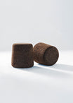 Wiid Low African Cork Stool | Natural Cork Seating | Dark Cork & Light ...