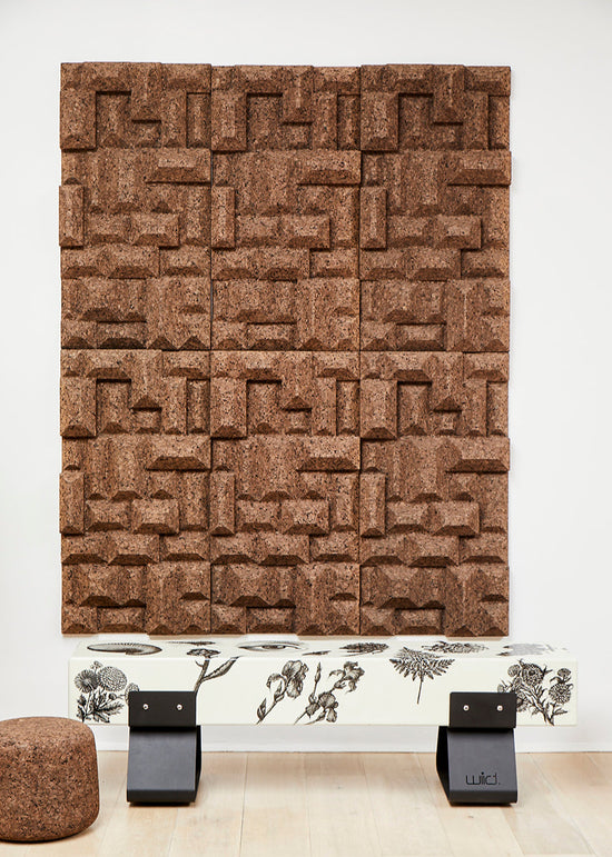 Wiid Contemporary Angular Cork Wall Panels | Eco-Luxury Cork Wall ...