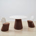 Wiid Terrazzo and Cork Dining Chair: Contemporary Design – Kanju Interiors