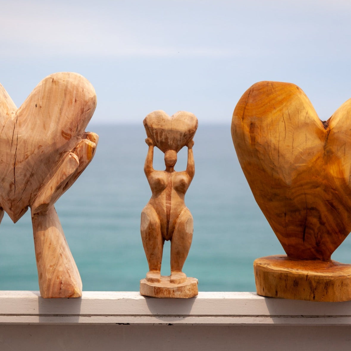 Mother Nurture Natural Eucalyptus Wood Sculpture – Kanju Interiors